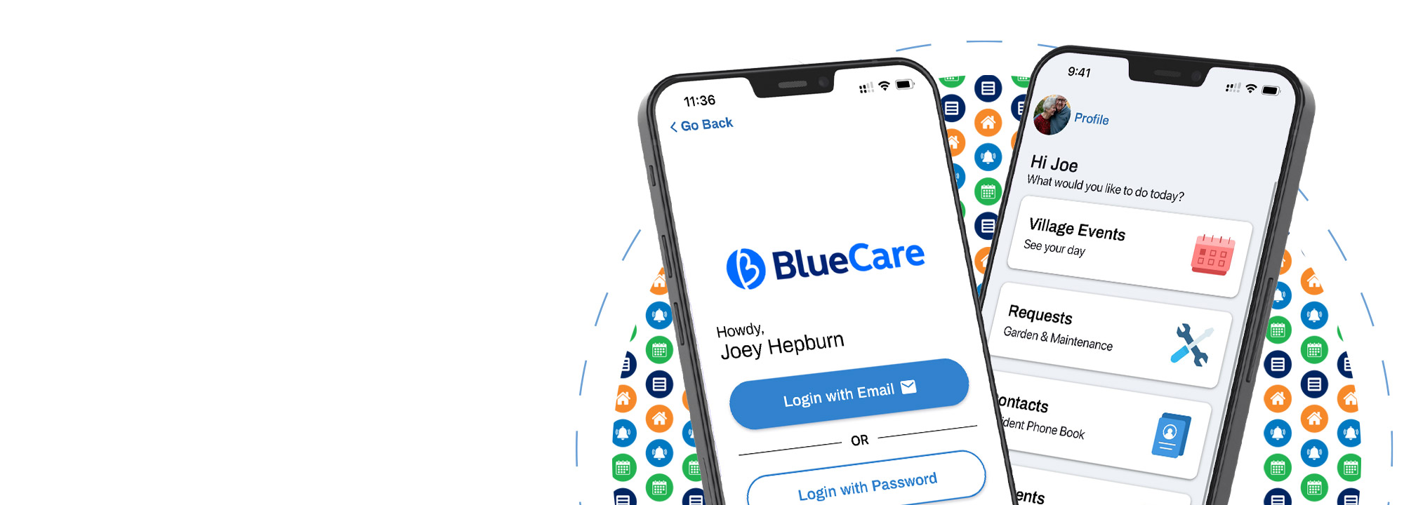 Village hub app | BlueCare
