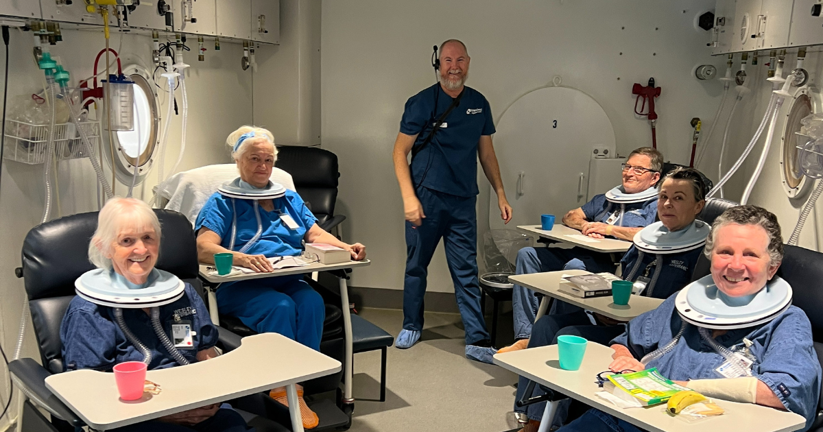 Wesley Hyperbaric marks 20,000 dives | The Wesley Hospital